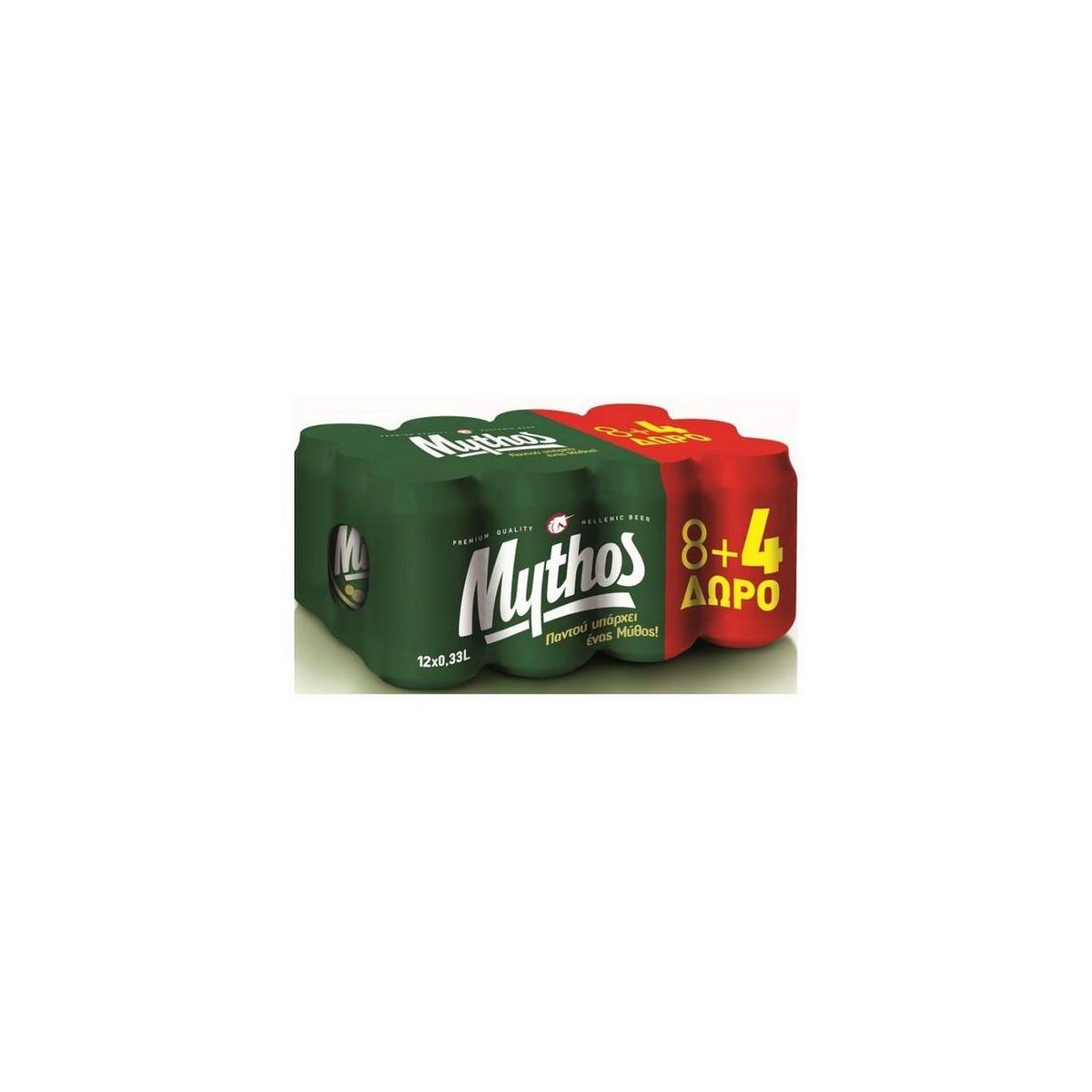 abconline.gr Your grocery store in Rhodes. Mythos 330ml Can 8+4 Free