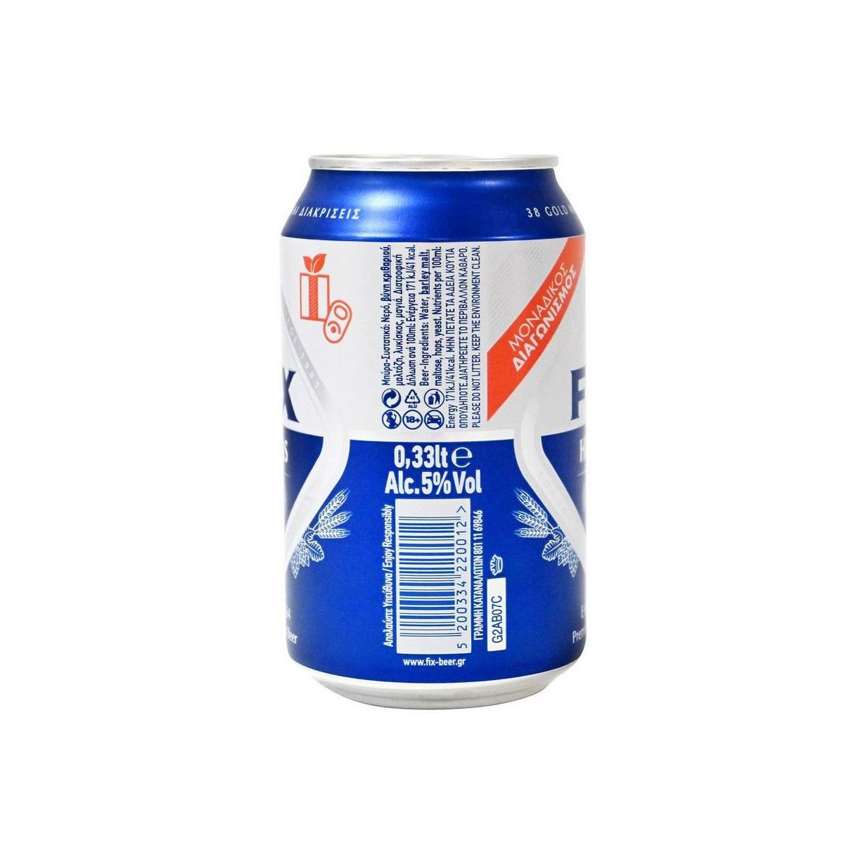 abconline.gr Your grocery store in Rhodes. Beer Fix Can 330ml