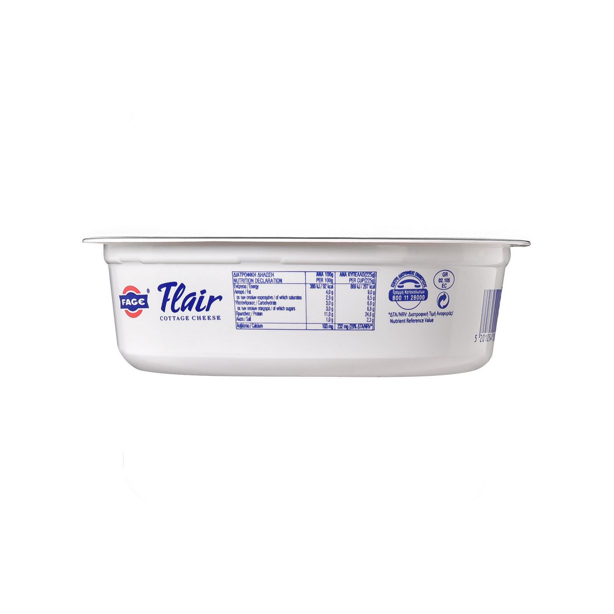 abconline.gr Your grocery store in Rhodes. Fage Flair Cottage Cheese 225g